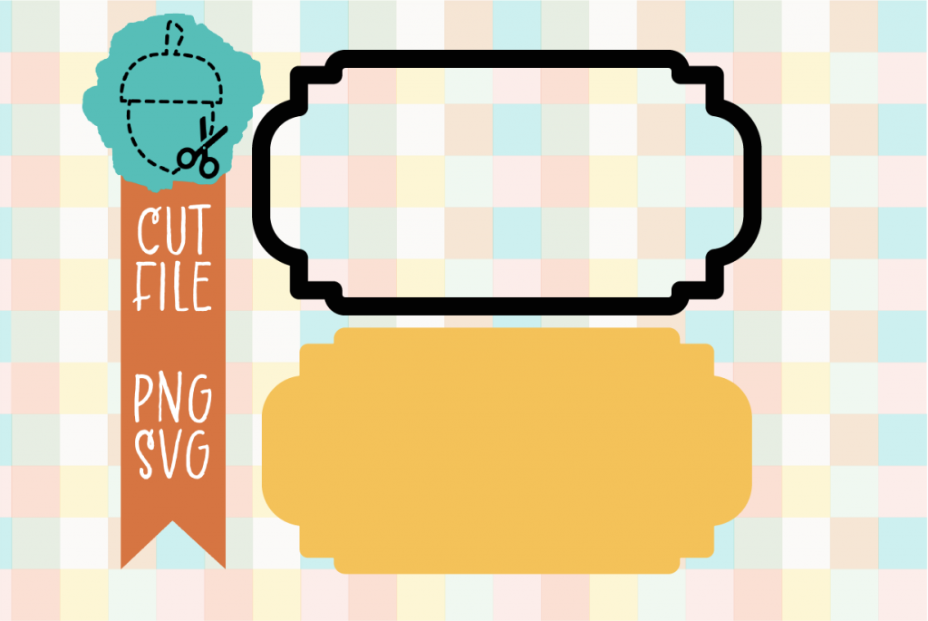 DECORATIVE FRAME AND BACKING – Oak And Lamb