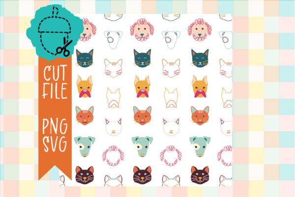 LIGHT REPEATING ANIMAL PATTERN – Oak And Lamb