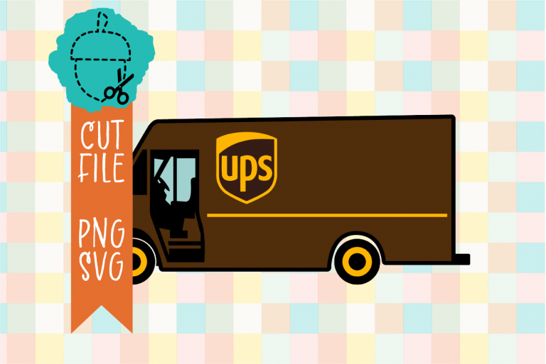 BROWN DELIVERY TRUCK – Oak And Lamb