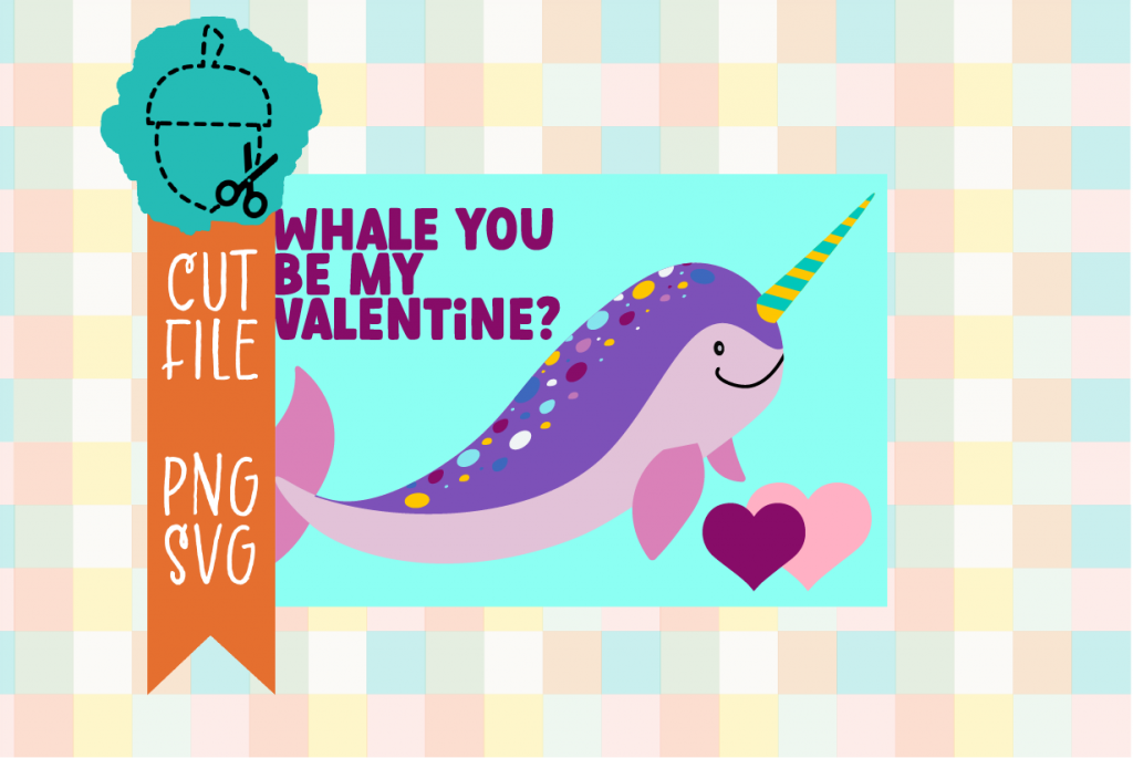 NARWHAL VALENTINE – Oak And Lamb