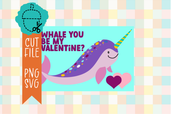 NARWHAL VALENTINE – Oak And Lamb
